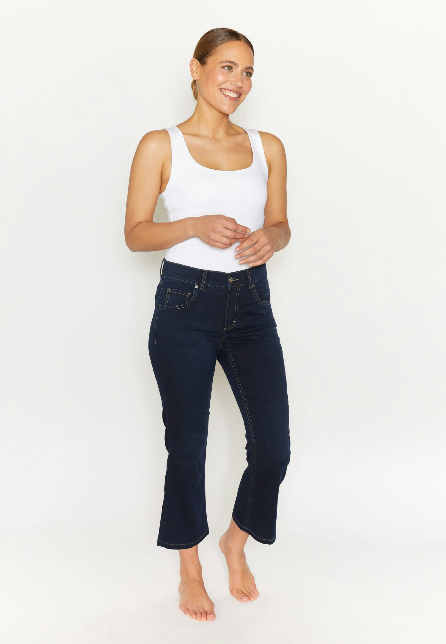 Bootcut-Jeans Leni Crop | Angels Online-Shop